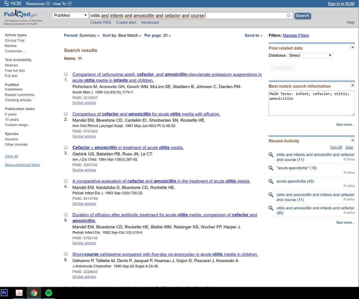 Simple search using Pubmed - Science without sense...double nonsense